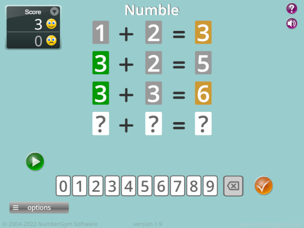 NumberGym Maths Home