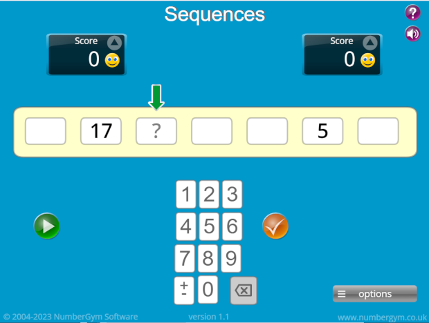 NumberGym Maths Home
